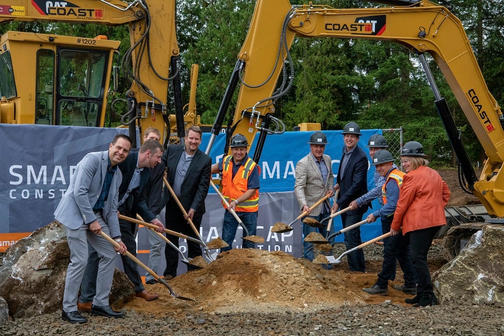 SMARTCAP breaks ground on second Arlington, WA industrial project